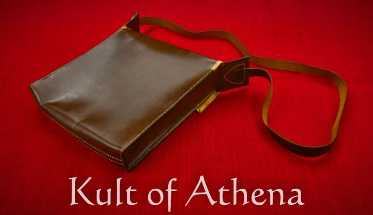 Roman "Comacchio" Leather Bag - Deepeeka - Kult of Athena