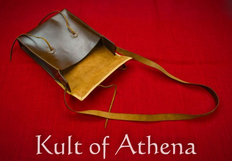 Roman "Comacchio" Leather Bag - Deepeeka - Kult of Athena
