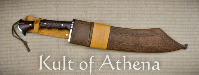 Bushcraft Cleaver Sword - Ex Gurkha Khukuri House - Kult of Athena