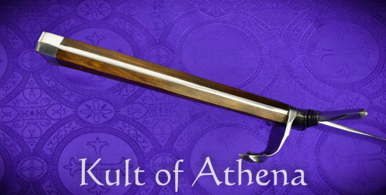 Darksword Armory - The Knochenbrecher Kriegsmesser with Black Scabbard ...