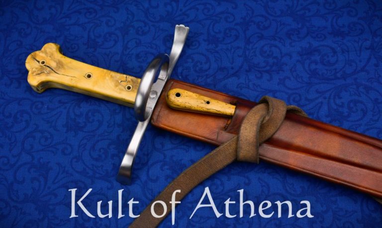 Ádám Bodorics - Beham Messer with Ring Hilt and Brass Frame Boxwood ...