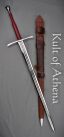 Darksword Armory The Olbrecht German Sword with Brown Integrated Sword ...