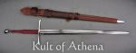 Darksword Armory The Olbrecht German Sword with Brown Integrated Sword ...