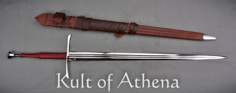 Darksword Armory The Olbrecht German Sword with Brown Integrated Sword ...