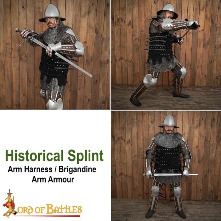 Italian Milanese Style Leg Armor - Cuisse and Poleyn