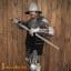 Italian Milanese Style Leg Armor - Cuisse and Poleyn