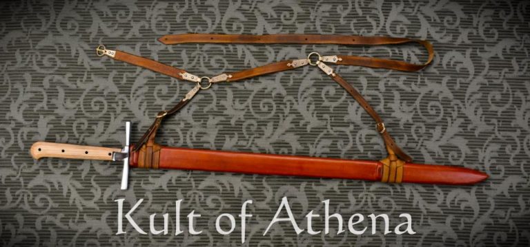 Landsknecht Emporium - Karl Messer with Scabbard - Beechwood Grip ...