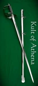 British 1897 Infantry Officer's Saber with Steel Scabbard - Universal ...