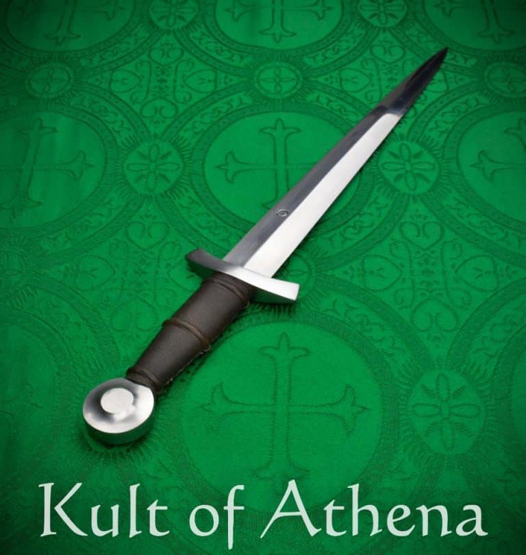 Tod Cutler - 14th Century Medieval Quillon Dagger - Kult of Athena