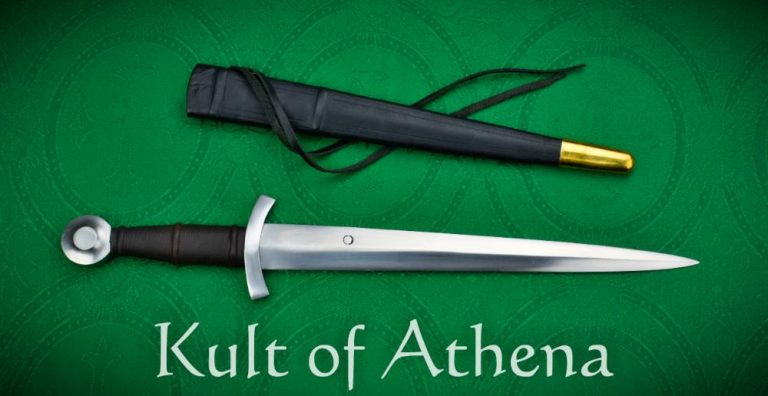 Tod Cutler - 14th Century Medieval Quillon Dagger - Kult of Athena