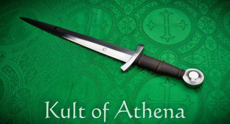 Tod Cutler - 14th Century Medieval Quillon Dagger - Kult of Athena