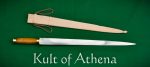 Tod Cutler - Irish Scian or Skean Medieval Dagger - Kult of Athena