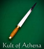 Tod Cutler - Irish Scian or Skean Medieval Dagger - Kult of Athena
